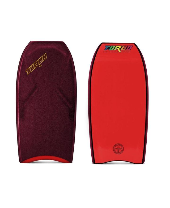 Bodyboard Turbo The Six PP Granate-Rojo | Mission