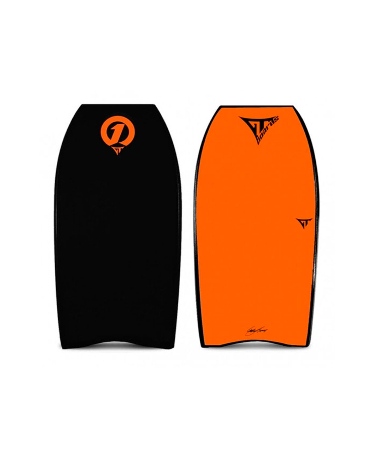 Bodyboard GT Boards GT One PP Negro-Naranja