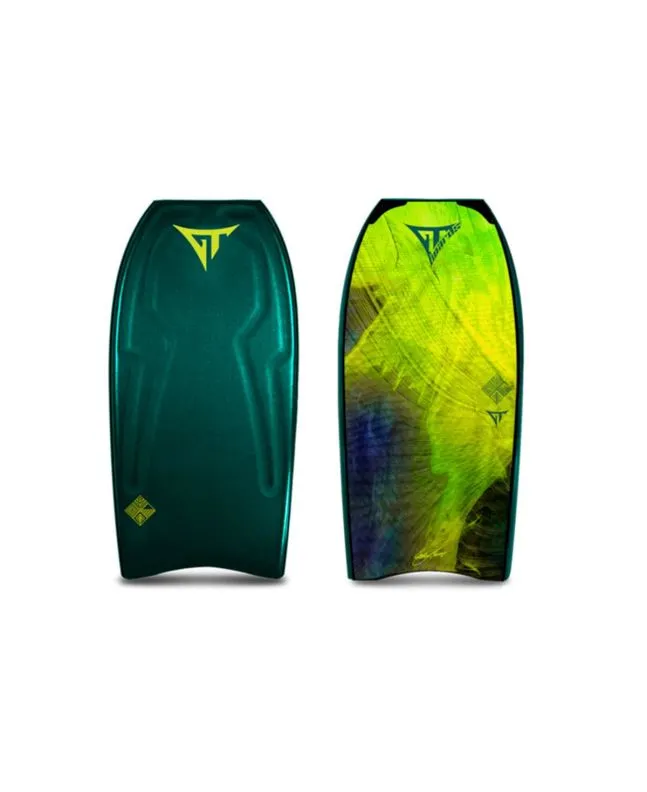 Bodyboard GT Boards Mega-T 4 Elements Earth Mallard Green Graphic
