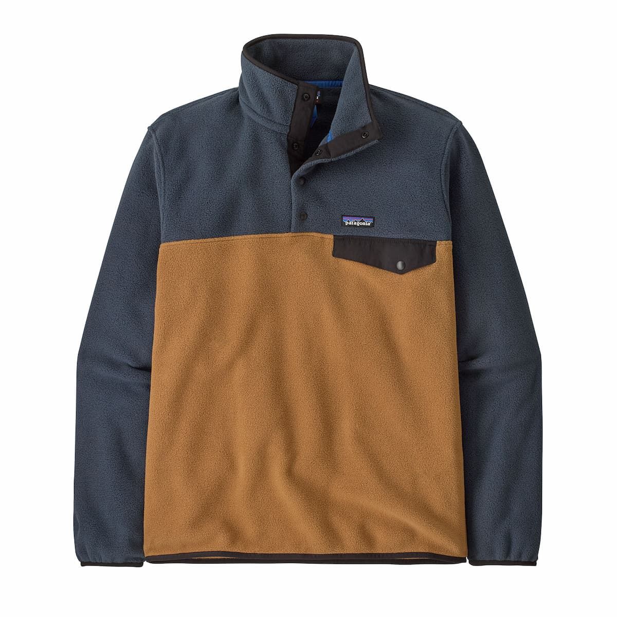 Jersey Polar Patagonia LW Synchilla Snap-T marrón Hombre