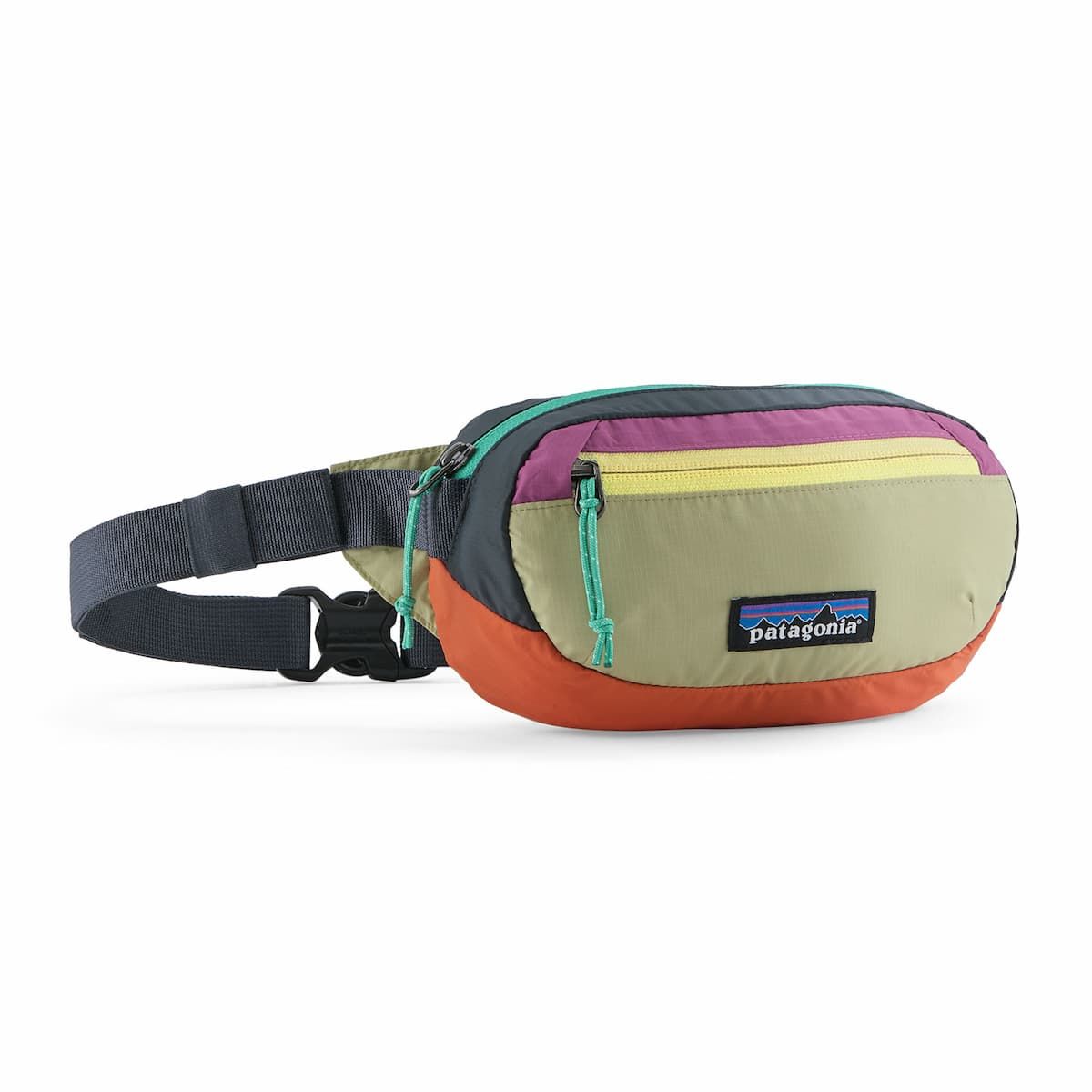 Riñonera Patagonia Terravia Mini 1L Patchwork Gumtree Green